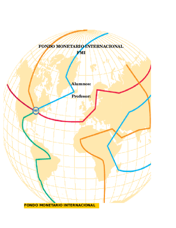 (DOC) Fondo monetario internacional fmi