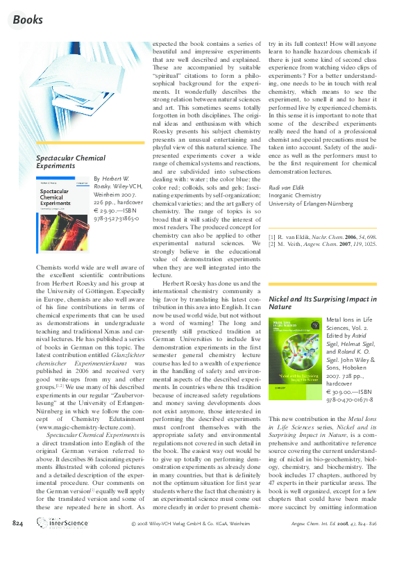 (PDF) Nickel and Its Surprising Impact in Nature . Metal Ions in Life ...