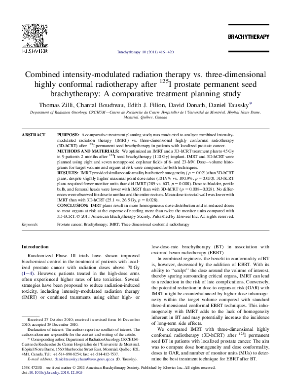 (PDF) Combined intensity-modulated radiation therapy vs. three ...