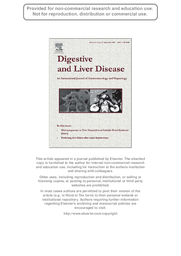 (PDF) Segmental colitis associated with diverticula: A rare clinical ...