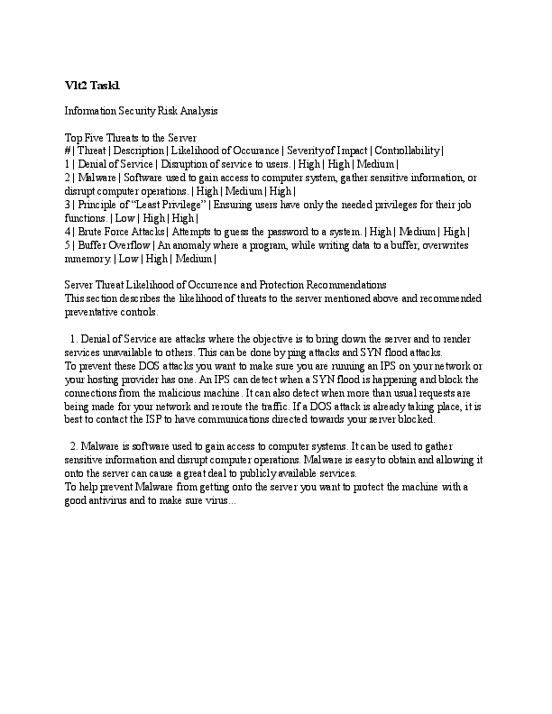 (DOC) Vlt2 Task1sample