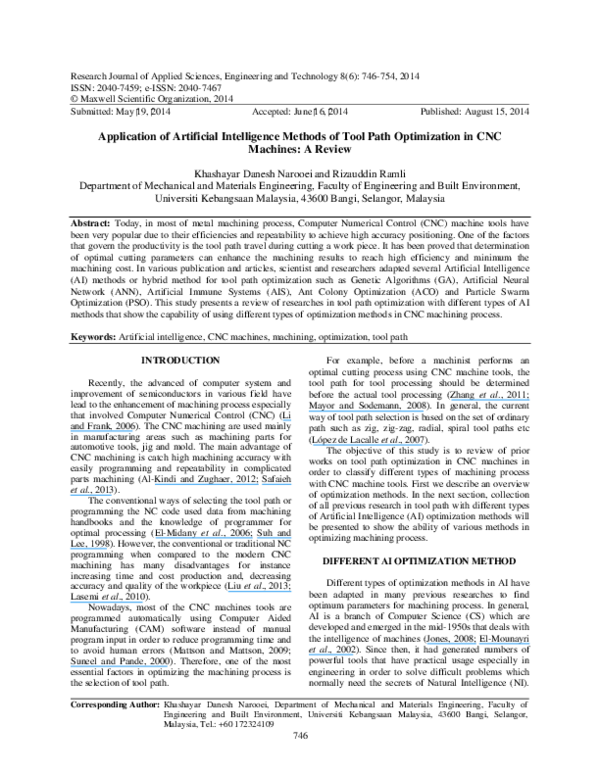 (PDF) Application of Artificial Intelligence Methods to Spot Welding of Commercial Aluminum ...