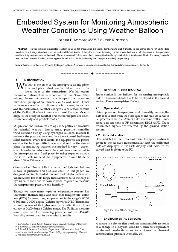 (PDF) Embedded System for Monitoring Atmospheric Weather Conditions ...
