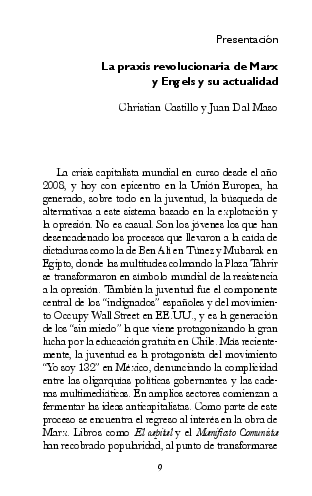 (PDF) Prólogo a Marx y Engels de David Riazanov