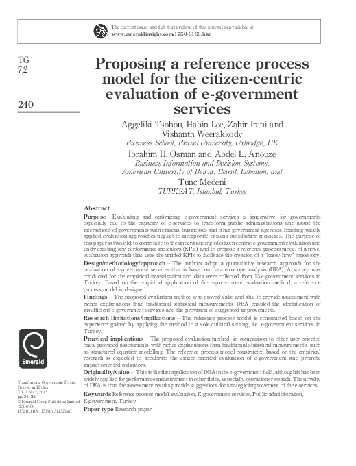 (PDF) Proposing a reference process model for the citizen-centric ...