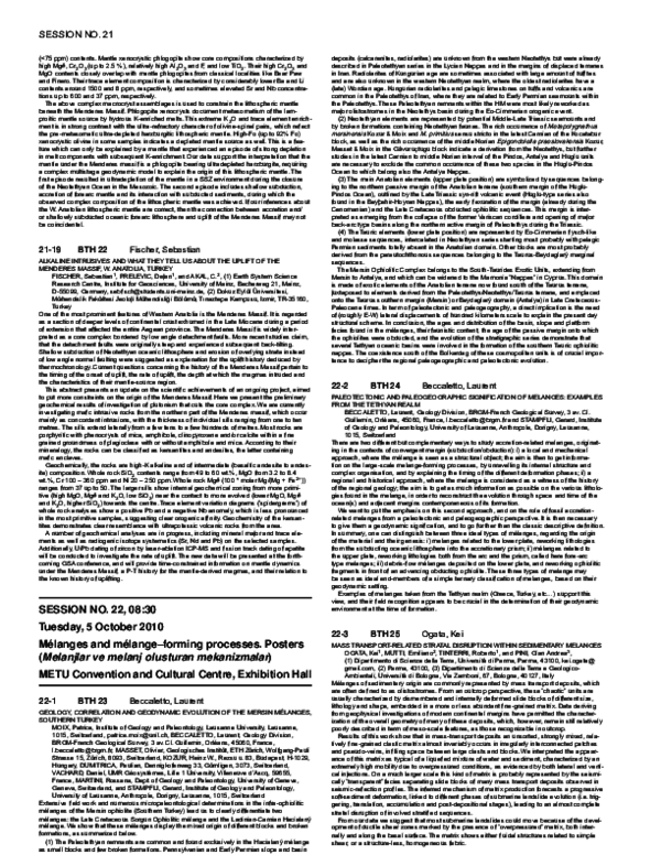 (PDF) Geology, Correlation and Geodynamic Evolution of the Mersin ...