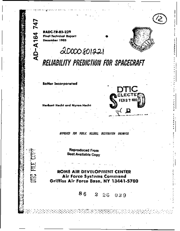 Pdf The Ieee Standards On Reliability Program And Reliability Prediction Methods For