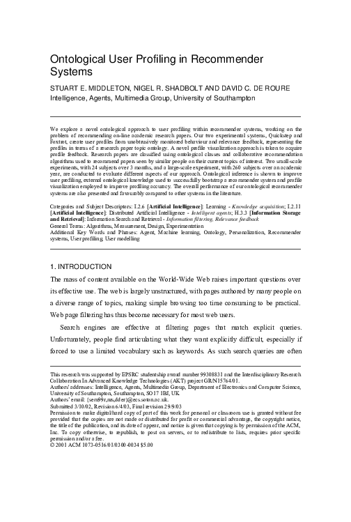 (PDF) Ontology-based Content Management in a Virtual Organization