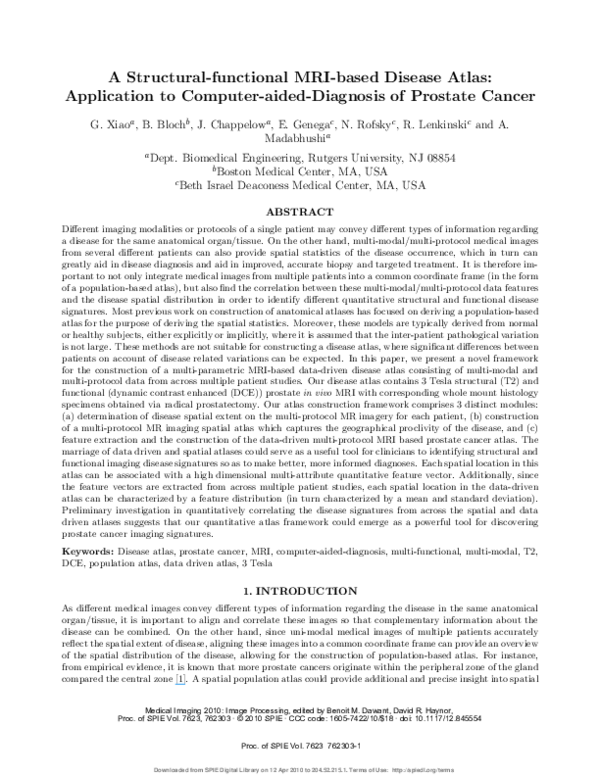 (PDF) Automatic Labeling of Anatomical Structures in MR FastView Images ...