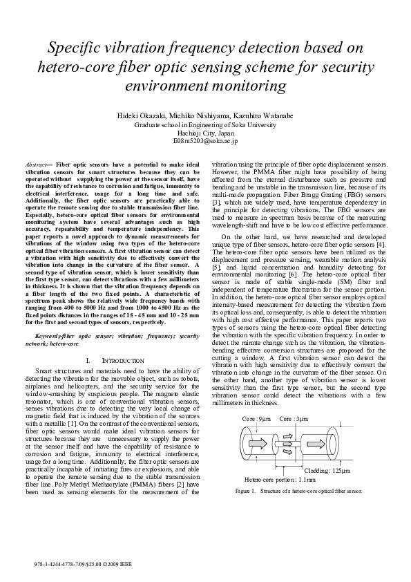 (PDF) Vibration Effect on the SMS Fiber Structure | Ika Puspita - Academia.edu