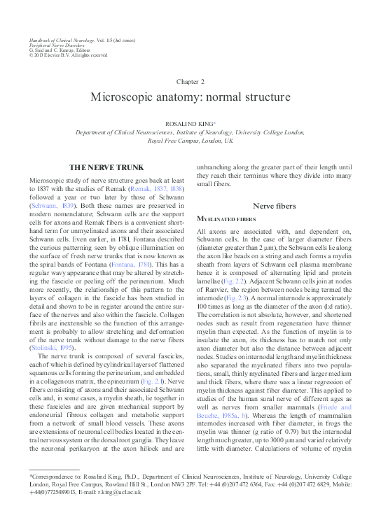 (PDF) Microscopic anatomy: normal structure