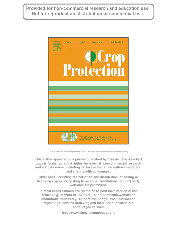 Pdf Trichoderma Asperellum A Potential Biocontrol Agent For Pythium