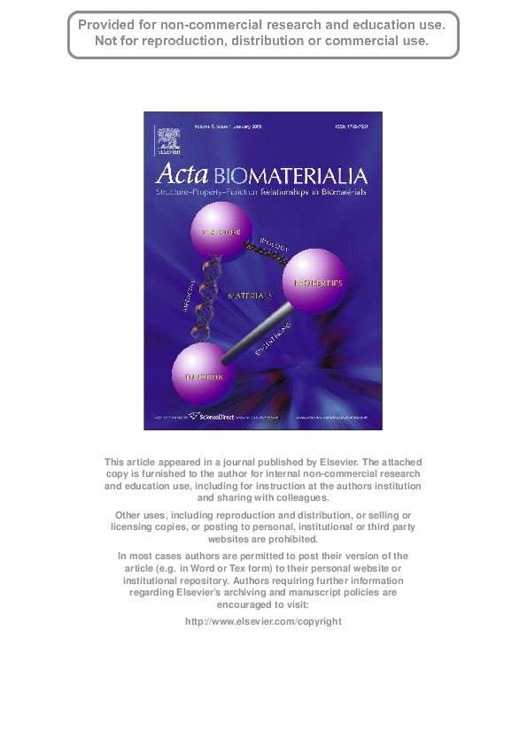 Pdf In Vitro Biocompatibility And Bacterial Adhesion Of Physico Chemically Modified Ti6al4v