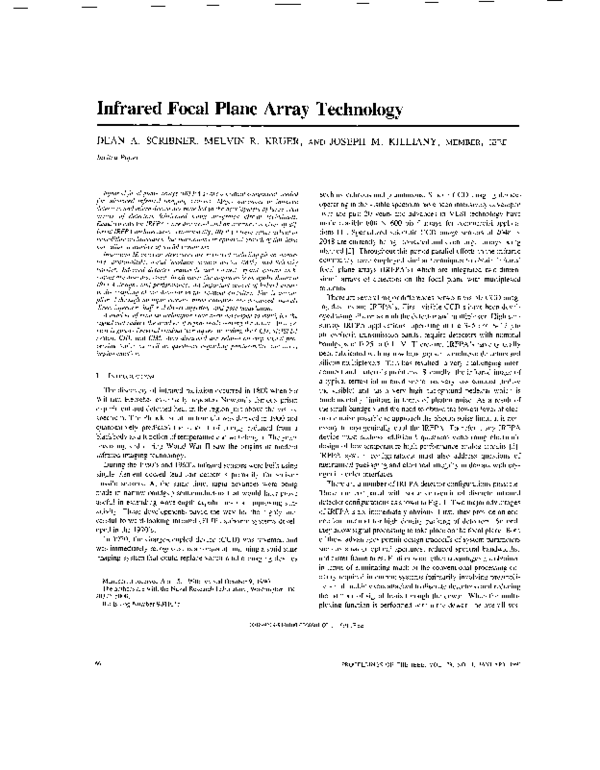 (PDF) Infrared focal plane array technology