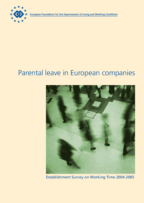 (PDF) Parental leave in European companies Establishment Survey on ...