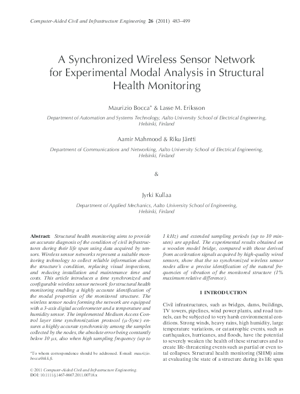 (PDF) A Comprehensive Description of a Low-Cost Wireless Dynamic Real ...