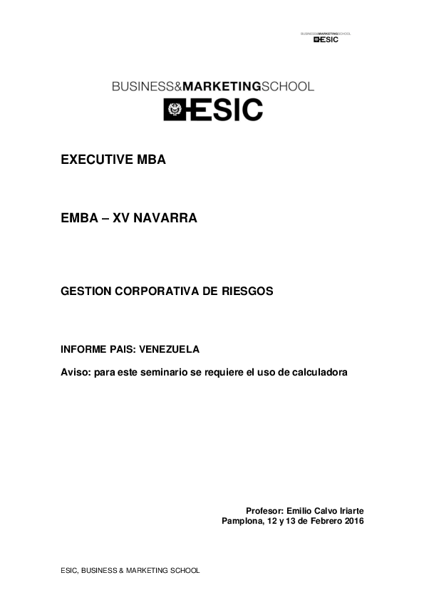 (PDF) ESIC, BUSINESS & MARKETING SCHOOL