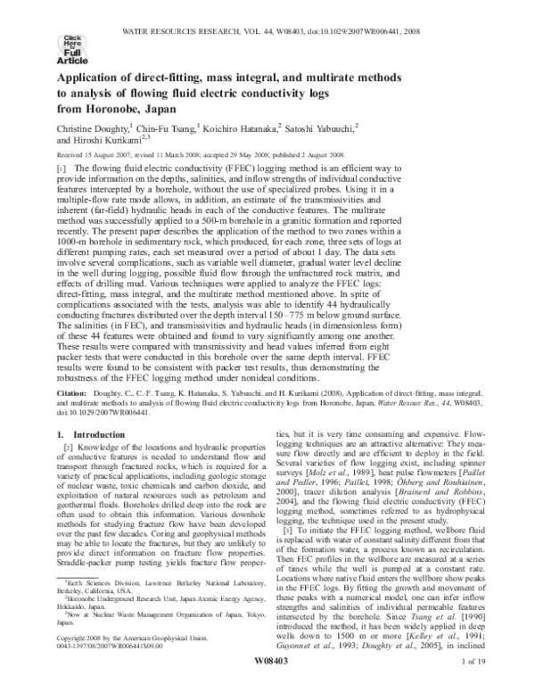 (PDF) Application of direct-fitting, mass integral, and multirate ...