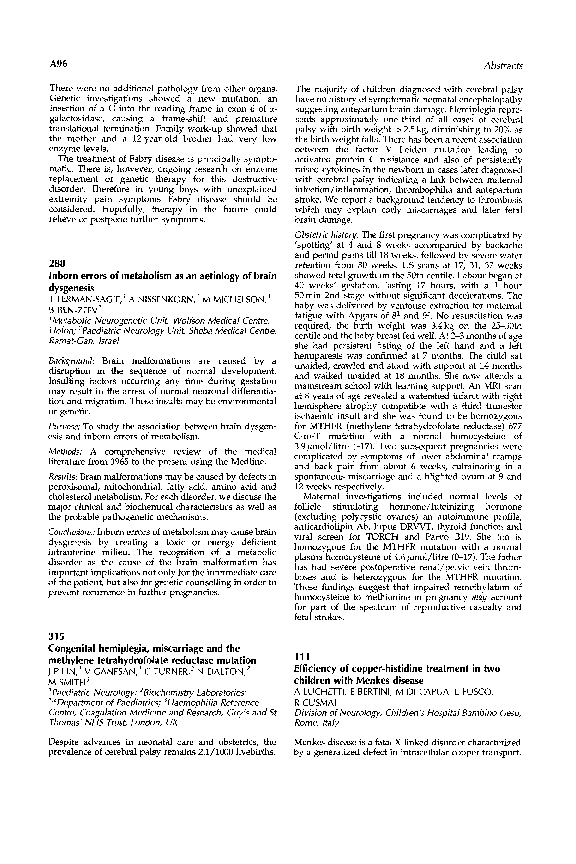 (PDF) 111 Efficiency of copper-histidine treatment in two children with ...