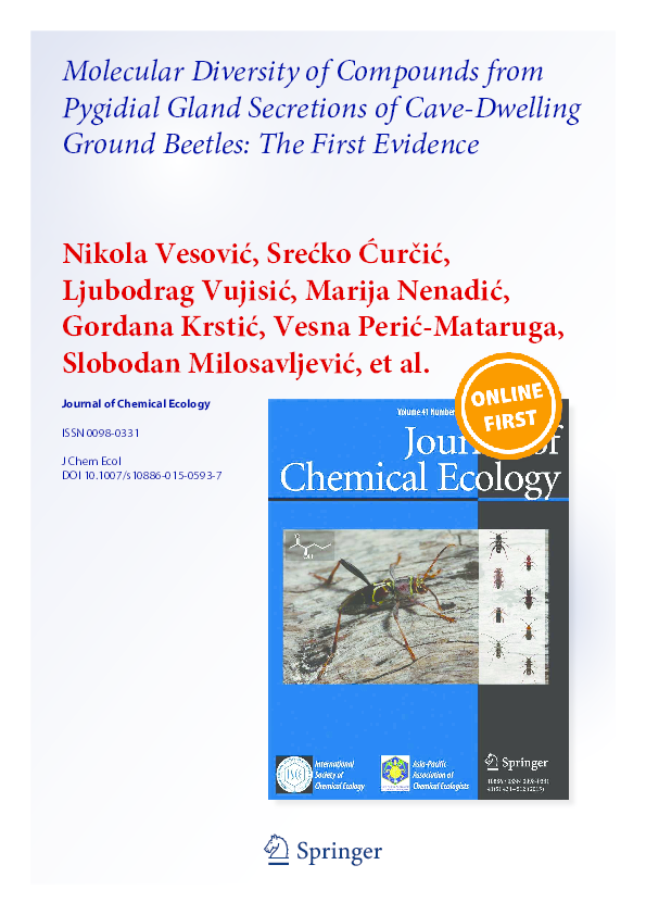 (PDF) Chemical diversity and potential biological functions of the ...