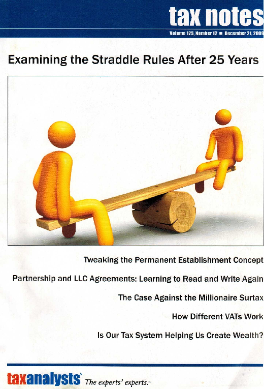 (PDF) Examining the Straddle Rules After 25 Years