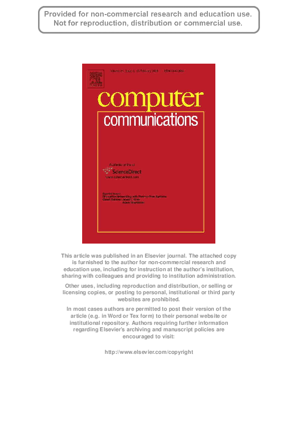 Pdf Multicast Algorithms In Service Overlay Networks