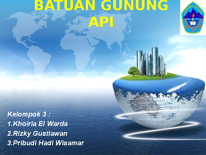 (PPT) BATUAN GUNUNG API