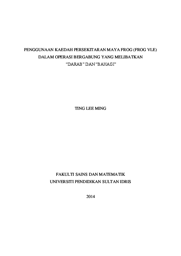 (PDF) TESIS FORMAT