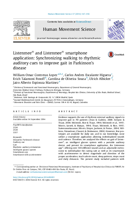 (PDF) Listenmee® and Listenmee® smartphone application: Synchronizing ...
