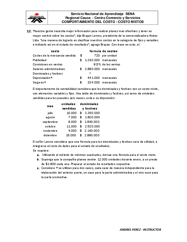 (PDF) COMPORTAMIENTO DEL COSTO -COSTO MIXTOS