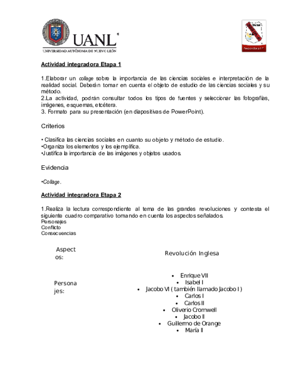 (DOC) Actividad integradora Etapa 1 | David Sanchéz - Academia.edu