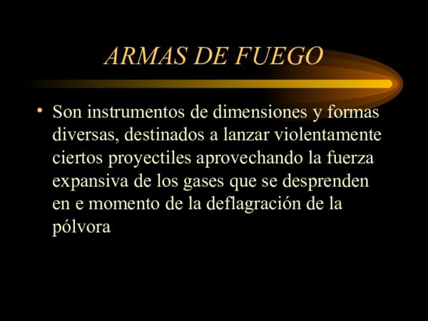(PPT) ARMAS DE FUEGO (2) (2)