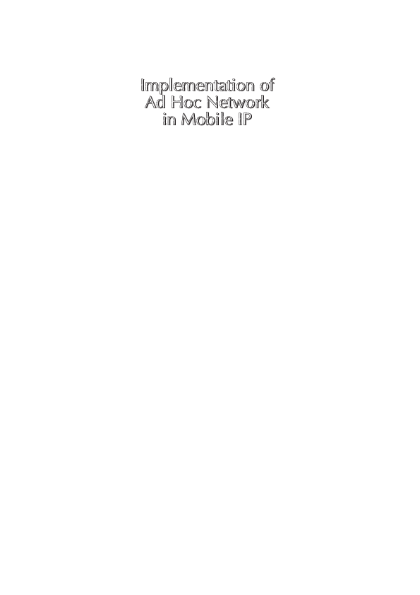 (PDF) Network performance of a multi-hop quadrantbased directional ...