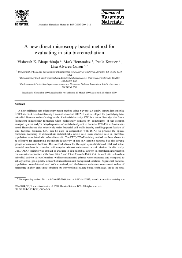 (PDF) A new direct microscopy based method for evaluating in-situ ...