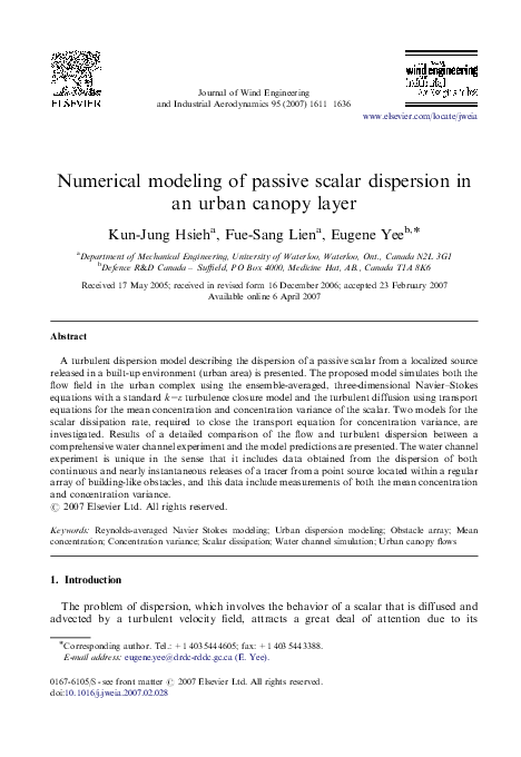 Pdf Partially Resolved Numerical Simulation And Rans Modeling Of Flow