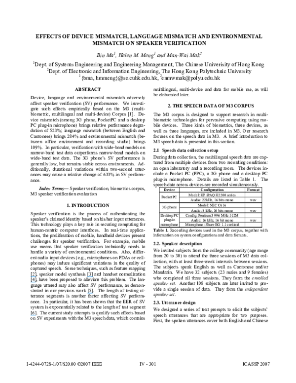 (PDF) Effects of device mismatch, language mismatch and environmental ...