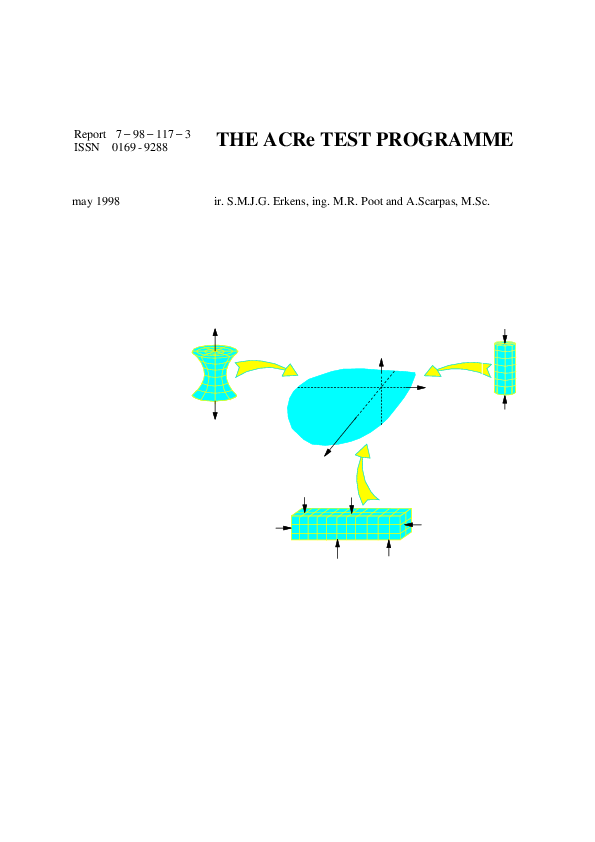 (PDF) the ACRe test programme