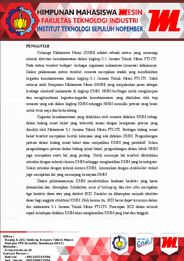 (DOC) GBPK HMM 2015-2016 Mesin ITS