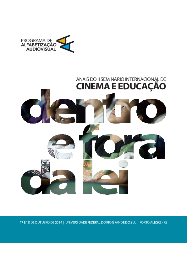 (PDF) Educação Audiovisual como crítica da Imagem, o cinema na escola e ...