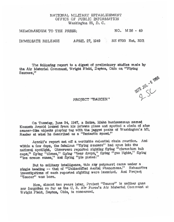 (PDF) PROJECT "SAUCER"