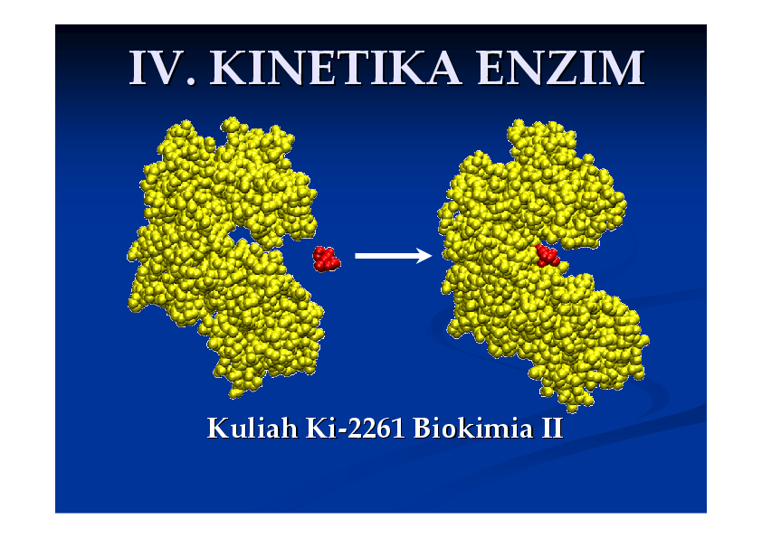 (PDF) Bagian IV Kinetika enzim