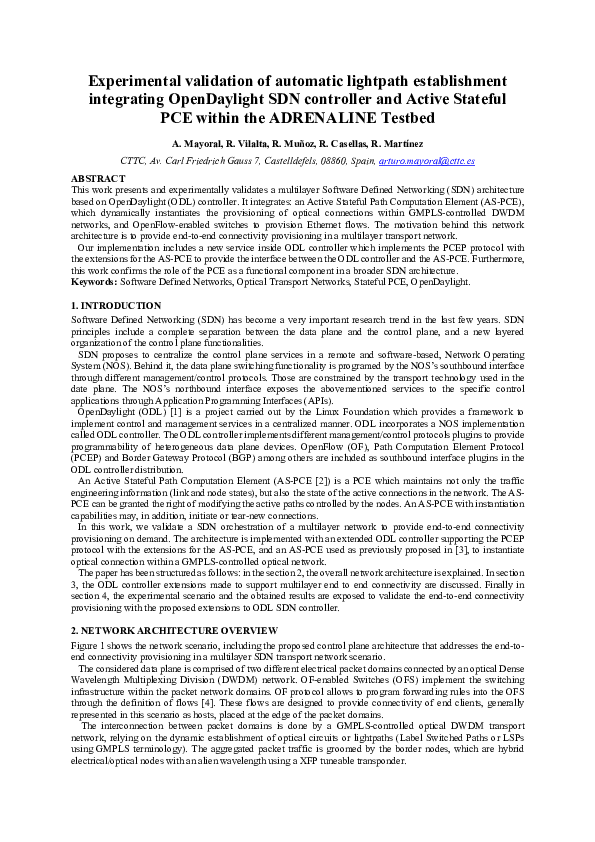 Opendaylight Tutorial Pdf Shelly Lighting