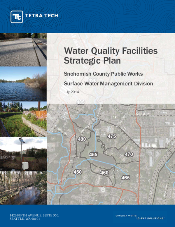 (PDF) Water Quality Facilities Strategic Plan Snohomish County Public ...