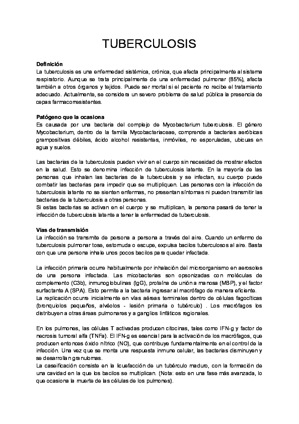 (PDF) TUBERCULOSIS