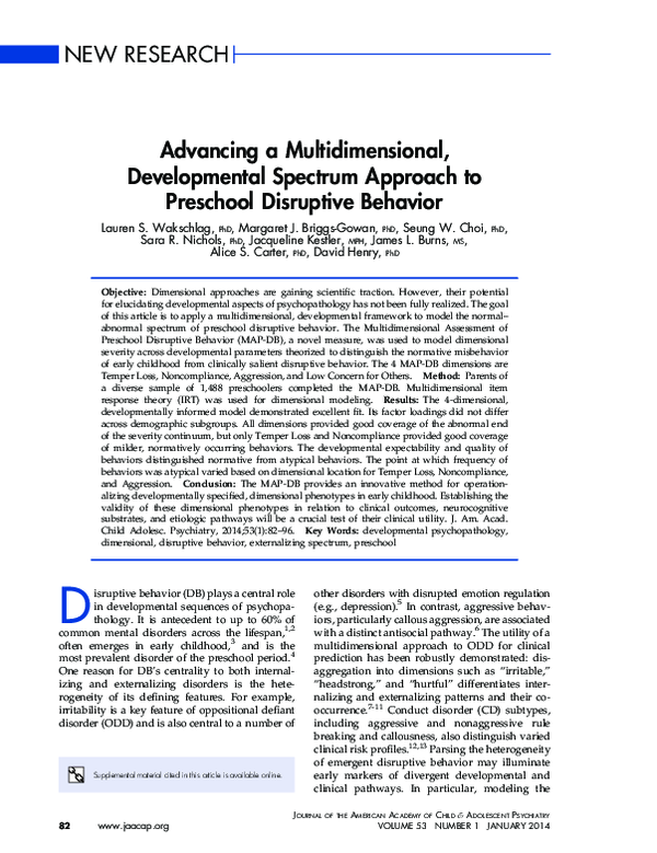 (PDF) Advancing a multidimensional, developmental spectrum approach to ...