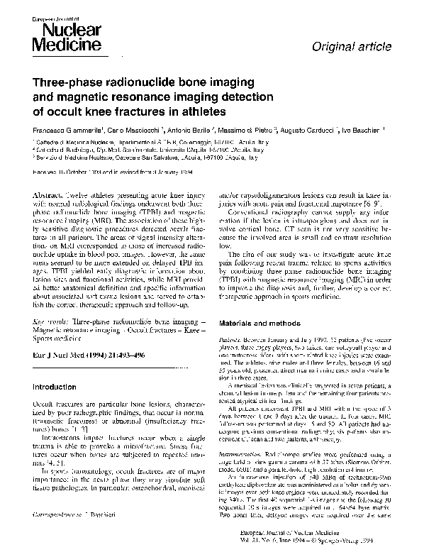 (PDF) Three-phase radionuclide bone imaging and magnetic resonance ...