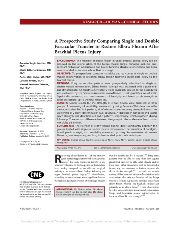 (PDF) A Prospective Study Comparing Single and Double Fascicular ...