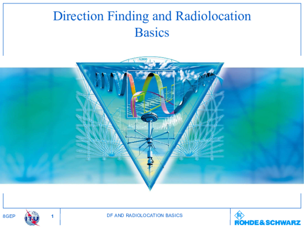 (PDF) Direction Finding and Radiolocation Basics