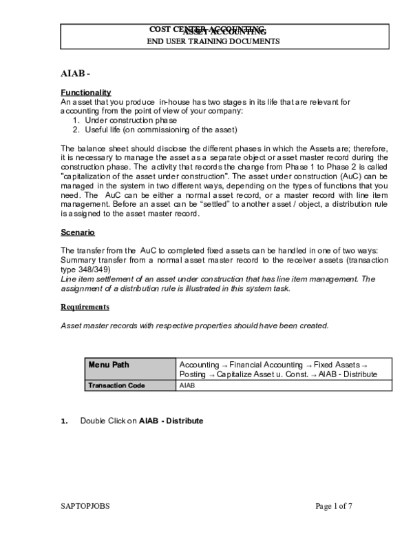 (DOC) AIAB AUC Settlement with line items