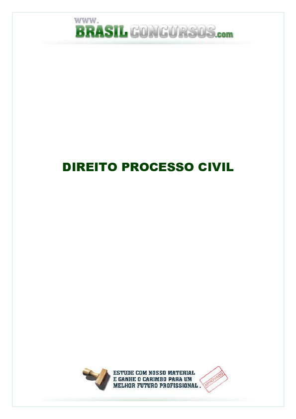 (PDF) DIREITO PROCESSO CIVIL